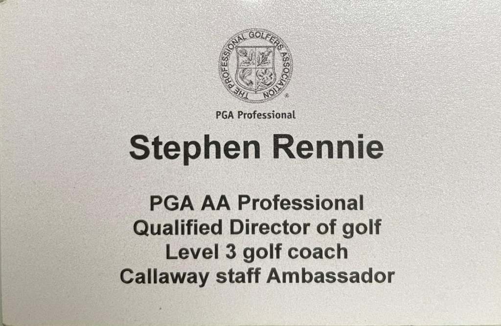 Golf Lessons by Stephen Rennie – Forfar Golf Range and Coffee Shop